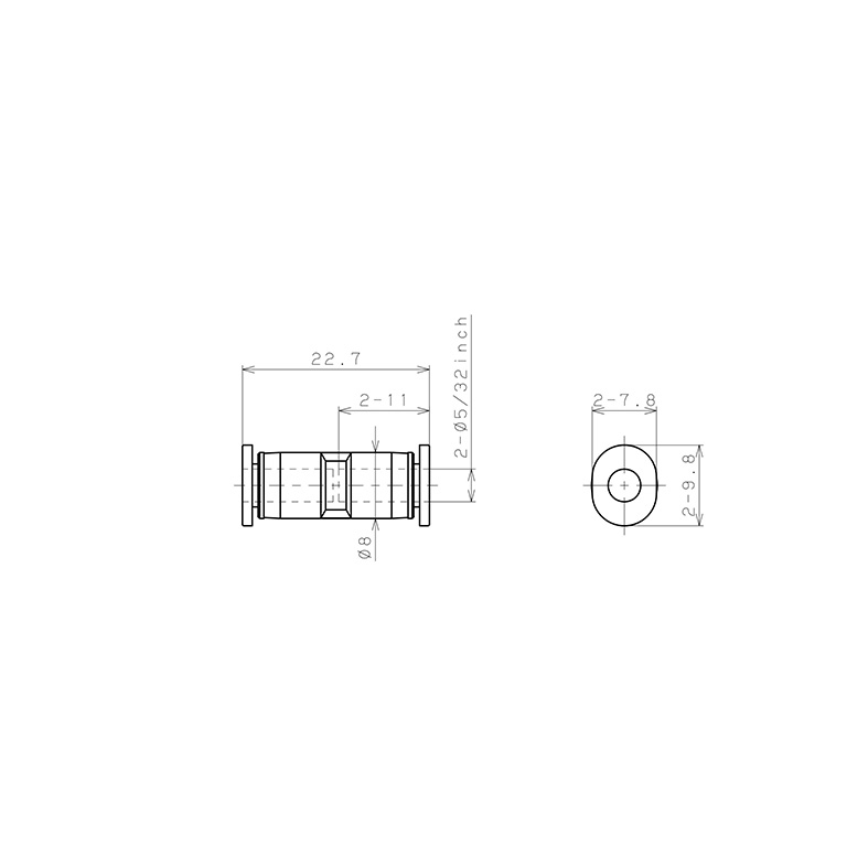 Đầu Nối Nhanh Khí Nén Dạng Thẳng Pisco PU5/32M (Bộ 1 sản phẩm) – Vật Tư ...