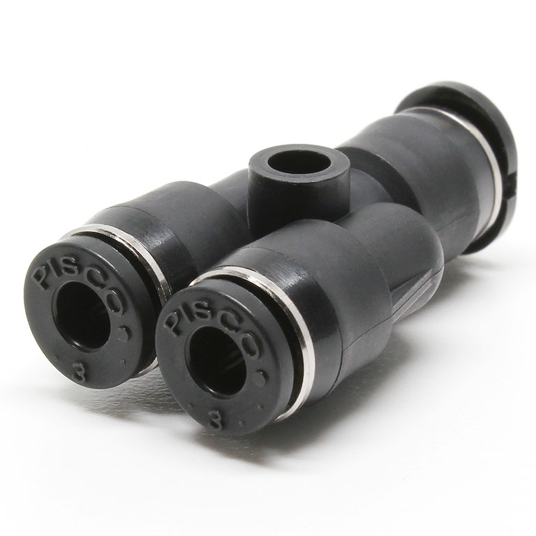 Đầu Nối Nhanh Khí Nén Chữ Y Dạng Nối Giảm Pisco PW4-3M | Mecsu.vn